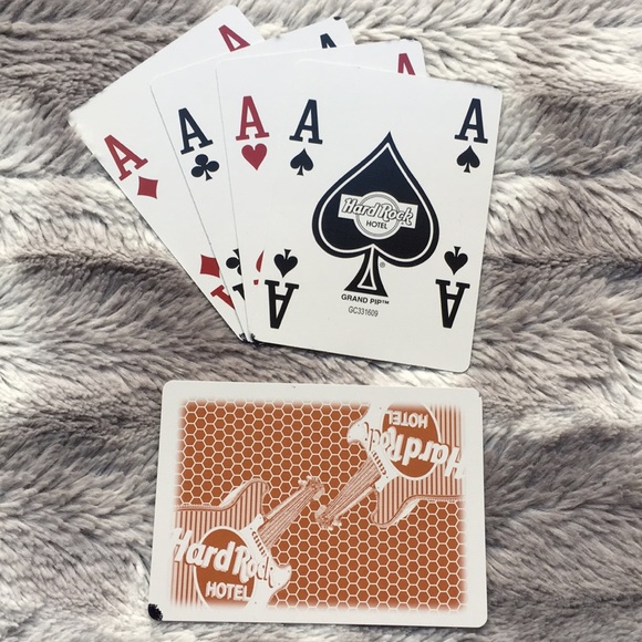 Hard Rock Cafe | Games | Authentic Hard Rock Hotel Playing Cards | Poshmark